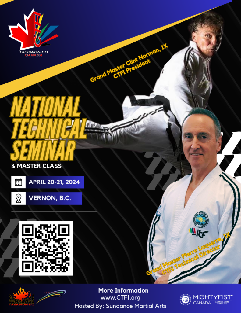 2024 CTFI National Technical Seminar & Master Class - ITF of BC